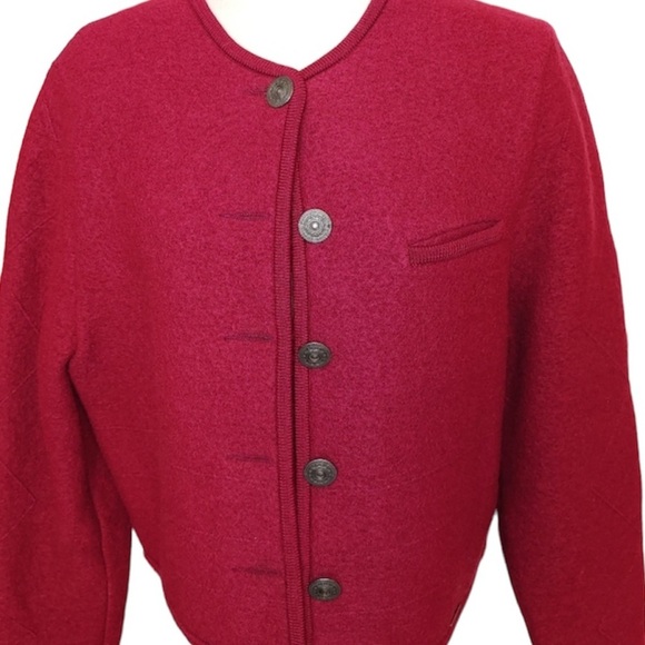 geiger | Sweaters | Vintage Geiger Of Austria Virgin Wool Cardigan ...